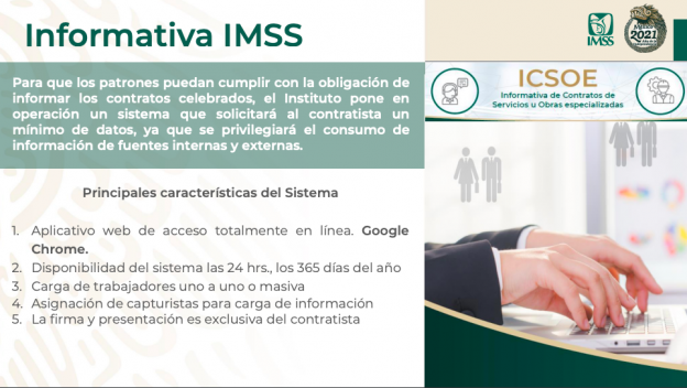 Informativa de Contratos de Servicios u Obras Especializados (ICSOE ...